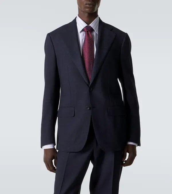 Thom Sweeney Wool Suit - Blue