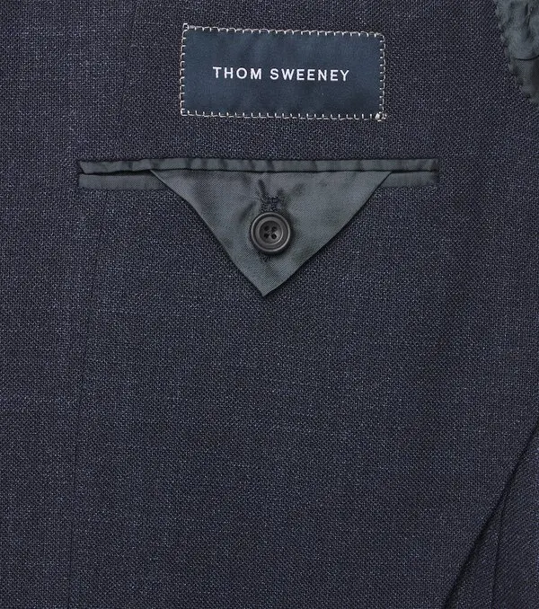 Thom Sweeney Wool Suit - Blue