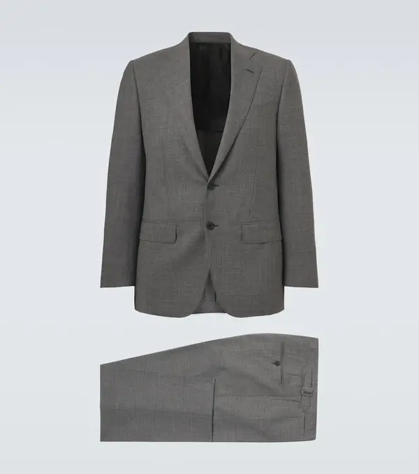 Thom Sweeney Wool Suit - Grey