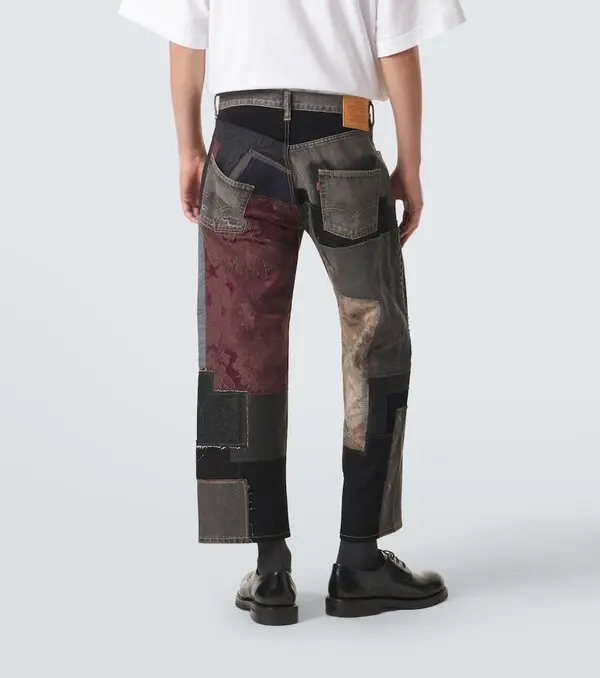 Junya Watanabe X Levi's® Patchwork Wide-leg Jeans