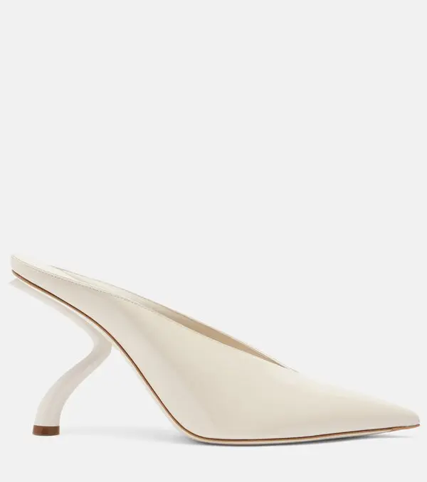 FERRAGAMO Patent Leather Mules