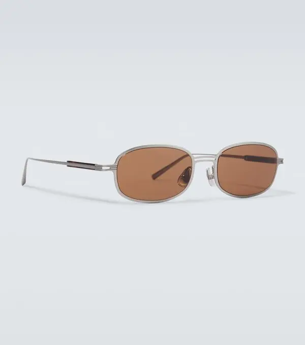 Brunello Cucinelli Oval Sunglasses