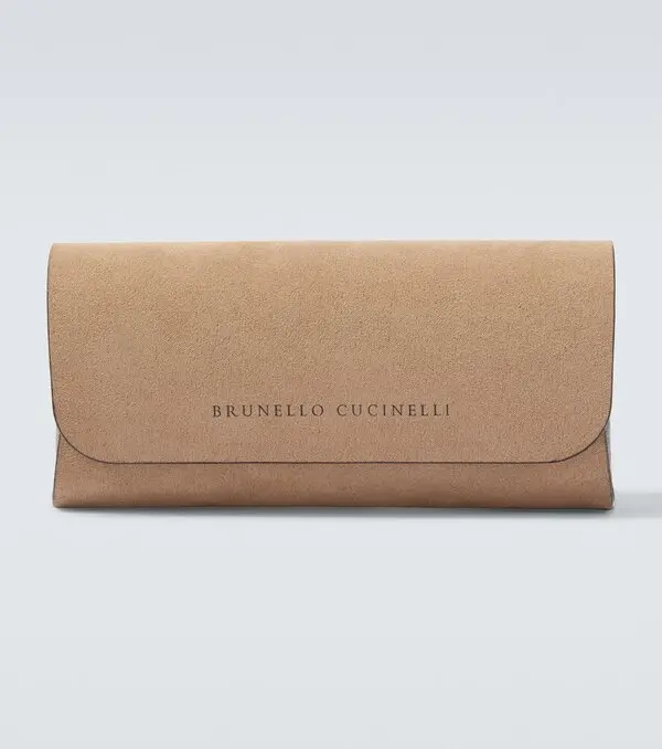 Brunello Cucinelli Oval Sunglasses