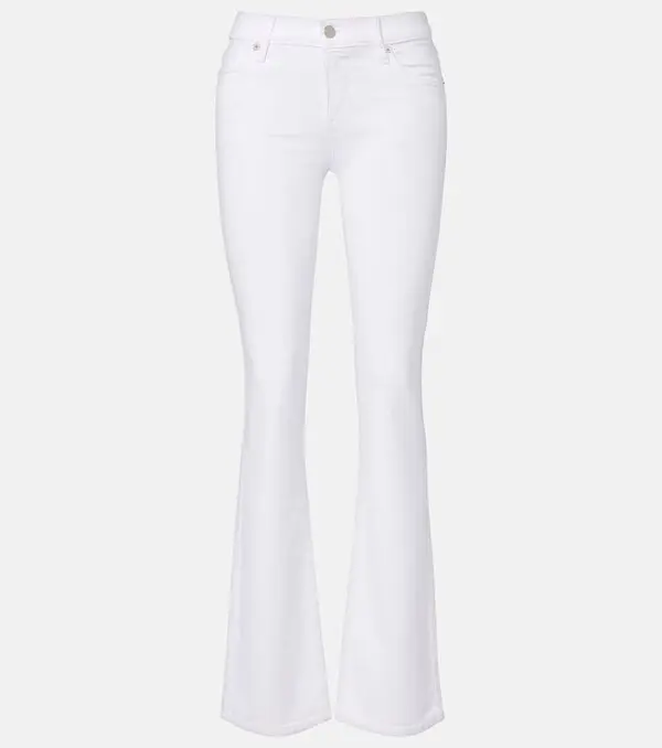 FRAME The Rodeo Bootcut Jeans - White
