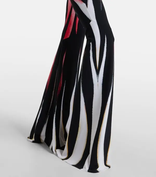 Roberto Cavalli Printed Halterneck Jumpsuit