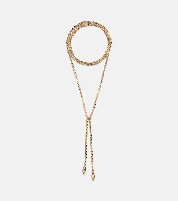 JENNIFER FISHER 14kt -plated Chain Necklace - Gold