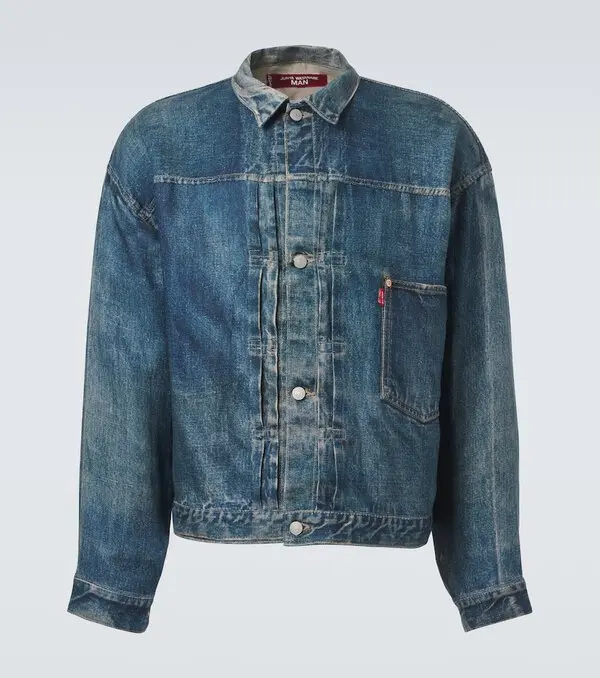 Junya Watanabe X Levi's® Trompe L'oeil Linen Jacket - Blue