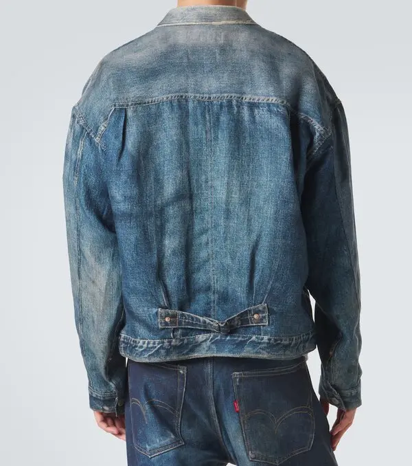 Junya Watanabe X Levi's® Trompe L'oeil Linen Jacket - Blue