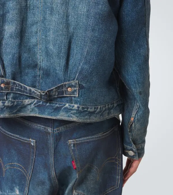 Junya Watanabe X Levi's® Trompe L'oeil Linen Jacket - Blue