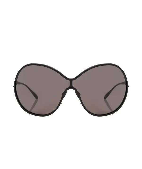 Alaïa Lettering Logo Oversized Sunglasses