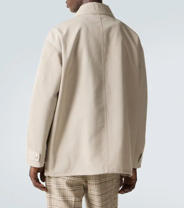 Auralee Wool Blouson Jacket - Beige