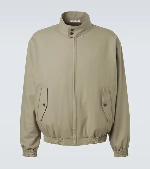 Auralee Wool Blouson Jacket