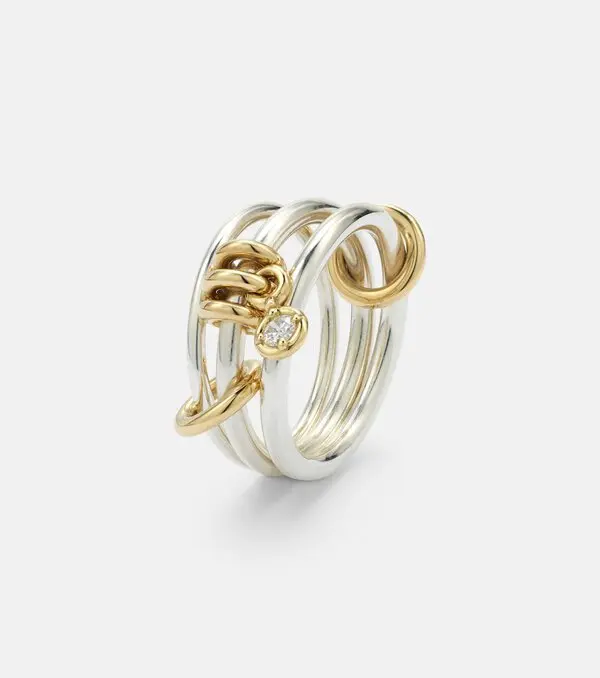 SPINELLI KILCOLLIN Piera Diamond Ring - Silver
