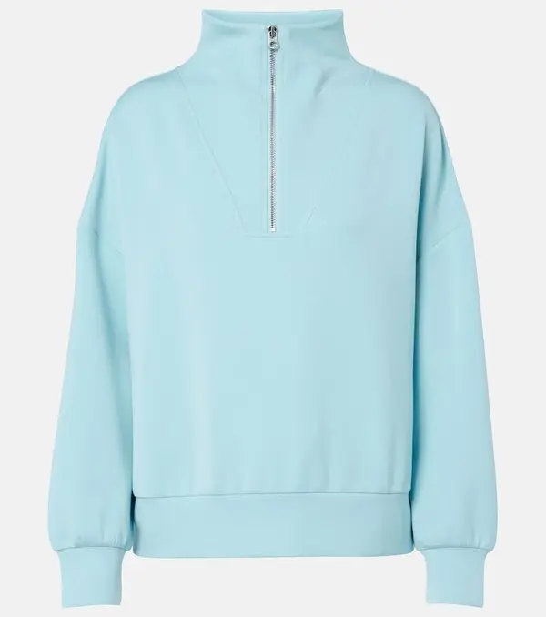 Varley Hawley Half-zip Sweatshirt - Blue