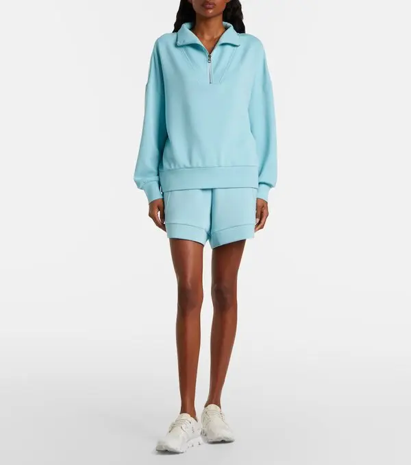 Varley Hawley Half-zip Sweatshirt - Blue