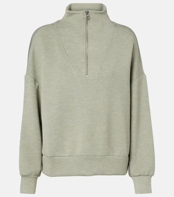 Varley Hawley Half-zip Sweatshirt - Green
