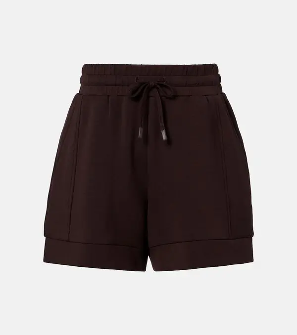 Varley Atrium Jersey Shorts - Brown