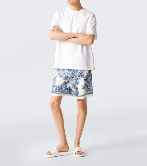 Givenchy Label Slides - White