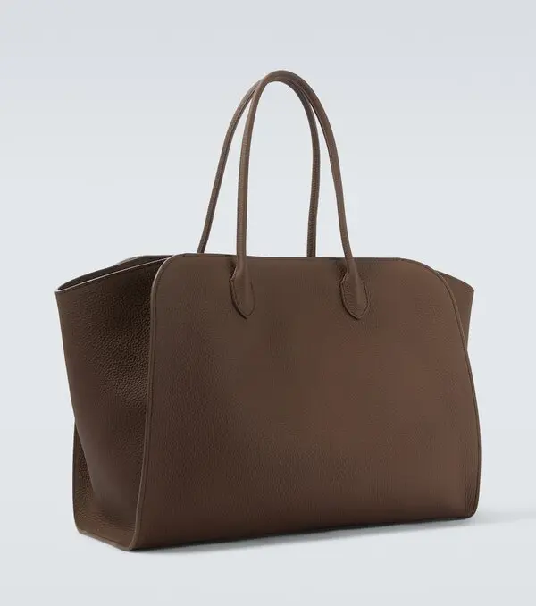 THE ROW Marlo Leather Tote Bag - Green