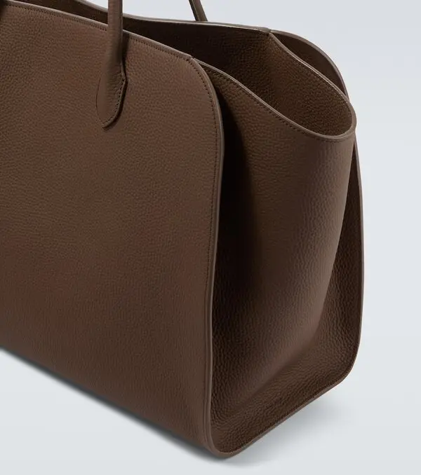 THE ROW Marlo Leather Tote Bag - Green