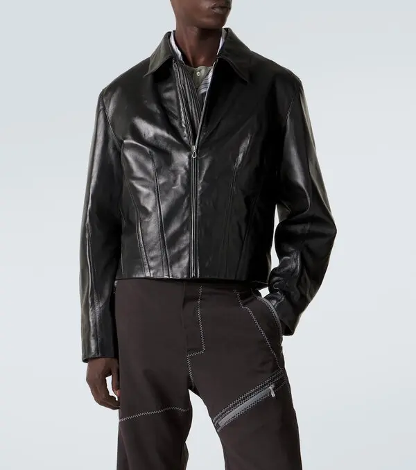KIKO KOSTADINOV Lur Leather Jacket