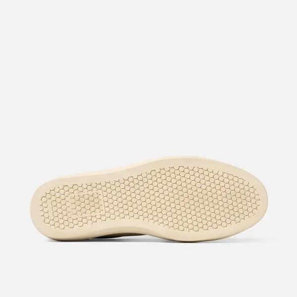 DUKE + DEXTER Plus Court Distressed Sneakers - White Distressed