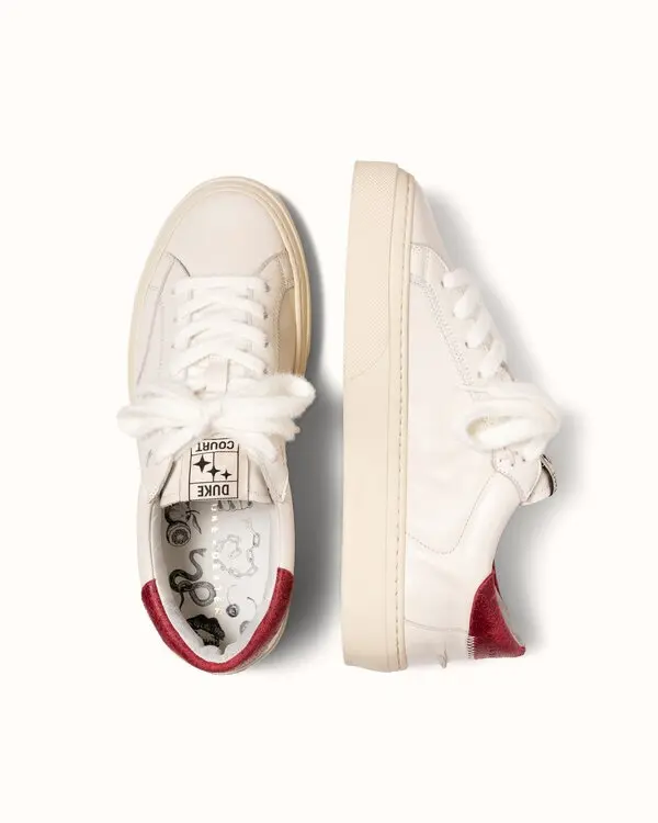 DUKE + DEXTER Court Sneaker - Kiss