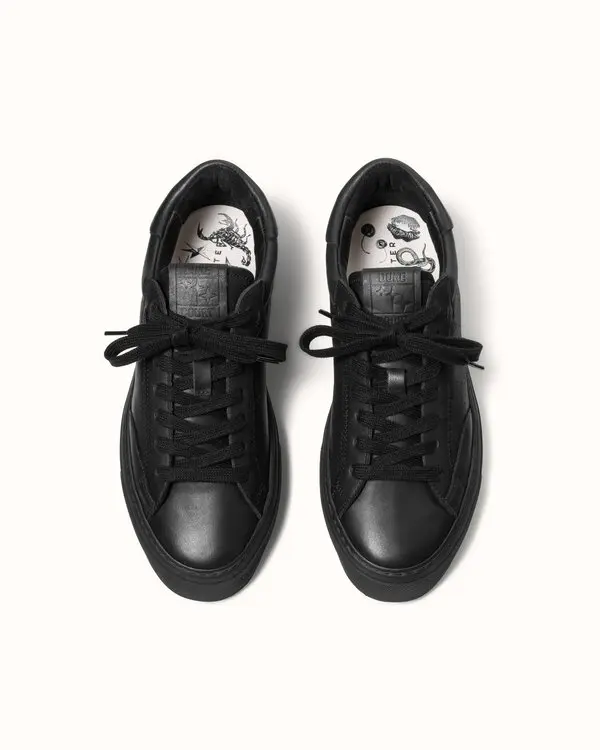 DUKE + DEXTER Plus Court Sneakers - Black