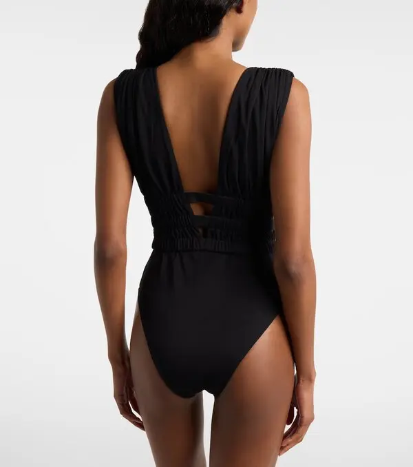 Alaïa Shirred Bodysuit