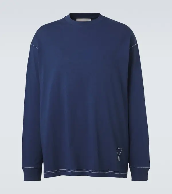 AMI Paris De Cour Cotton Sweater
