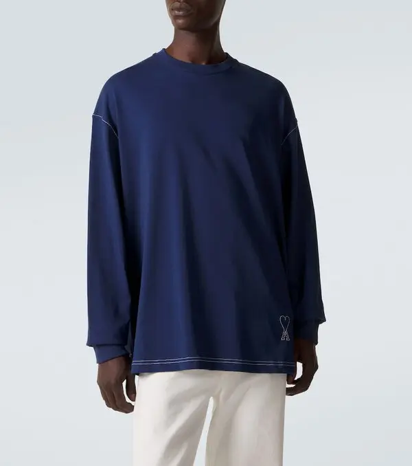 AMI Paris De Cour Cotton Sweater