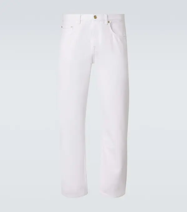 UMIT BENAN Kevin Straight Leg Jeans - White