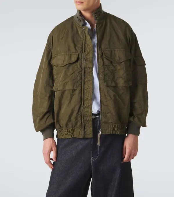 Comme Des Garçons Zip-up Bomber Jacket