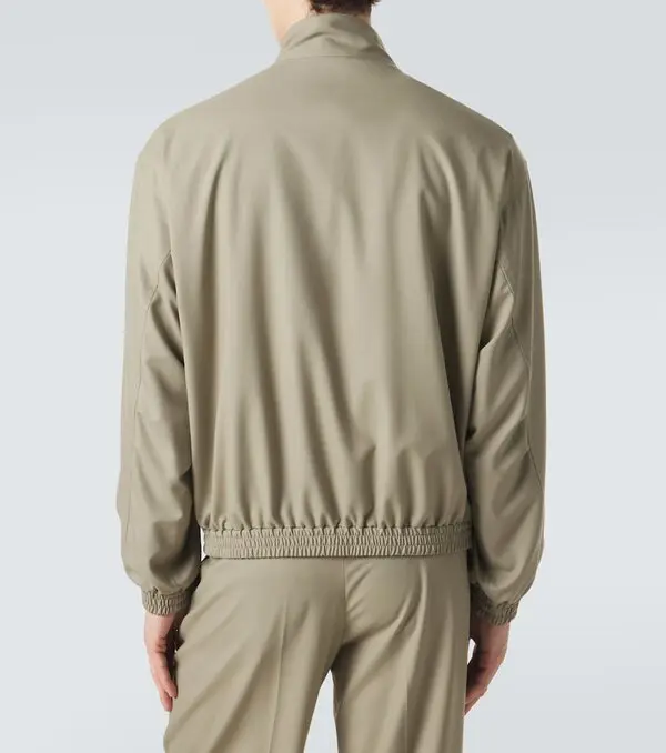 Auralee Wool Blouson Jacket
