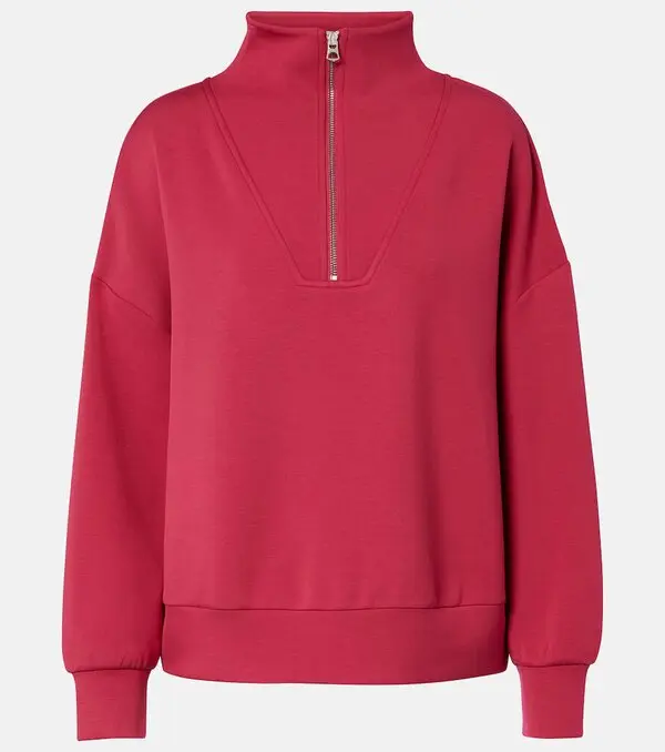 Varley Hawley Half-zip Sweatshirt - Pink