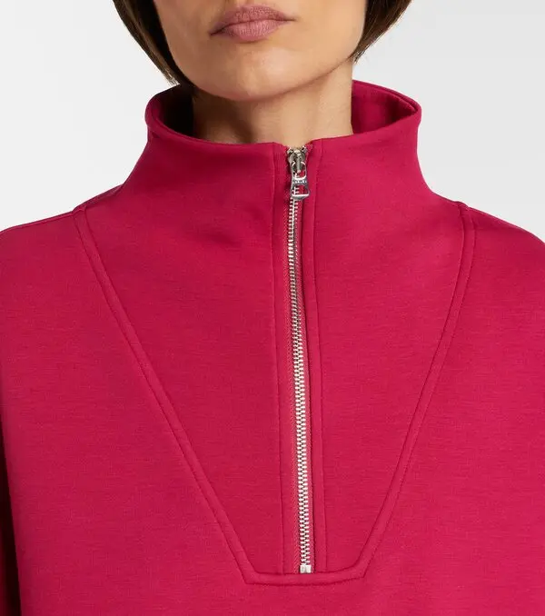 Varley Hawley Half-zip Sweatshirt - Pink