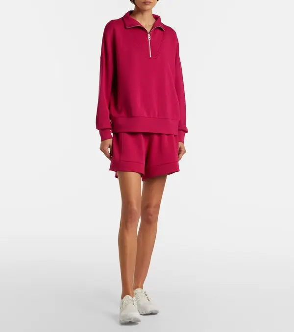 Varley Hawley Half-zip Sweatshirt - Pink