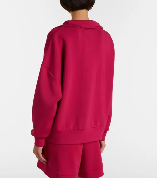 Varley Hawley Half-zip Sweatshirt - Pink
