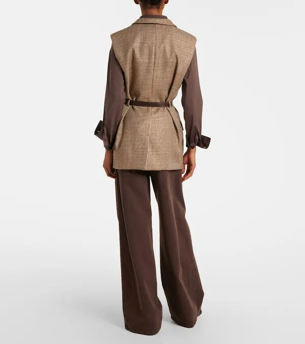 Brunello Cucinelli Monili Wide-leg Jeans