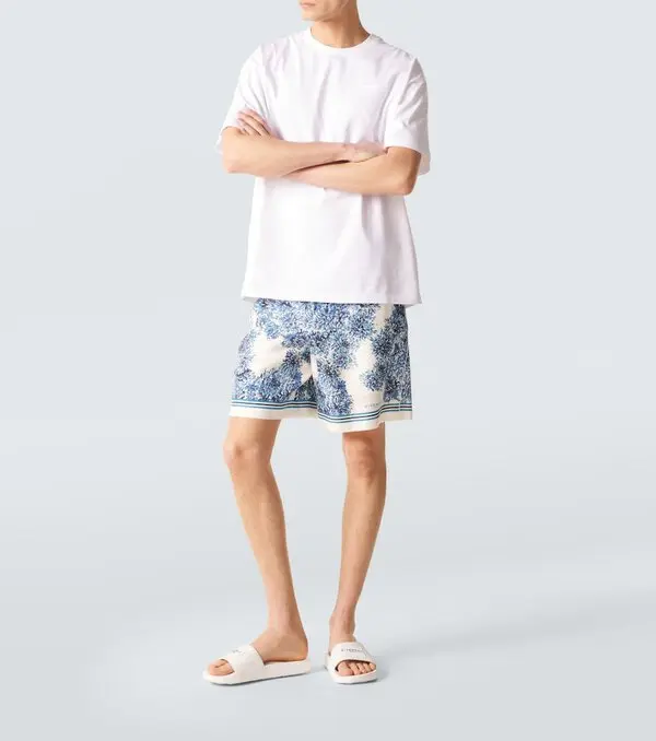 Givenchy Label Slides - White
