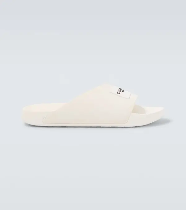 Givenchy Label Slides - White