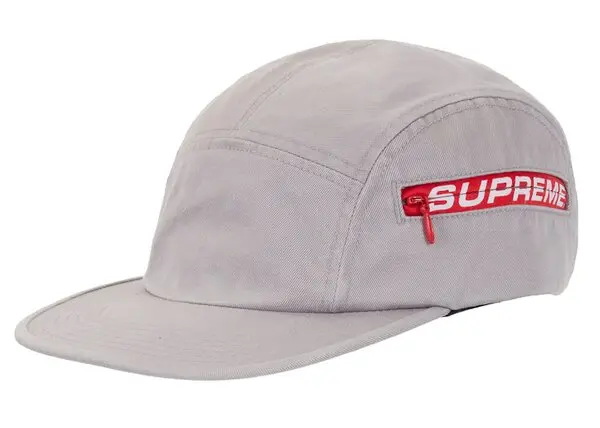Supreme Side Zip Camp Cap