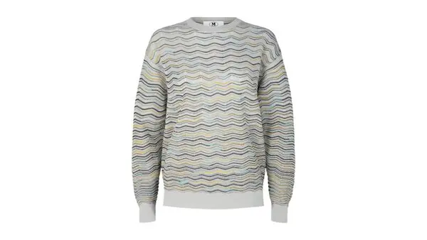 Missoni Metallic Crochet-knit Cotton-blend Sweatshirt