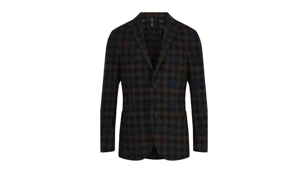 SLOWEAR Montedoro Slimfit Plaid Blazer