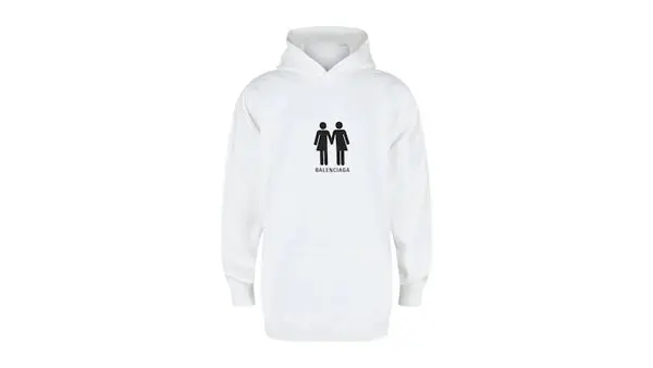 Balenciaga Pride Graphic Hoodie