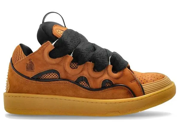 LANVIN Curb Sneakers - Brown/black