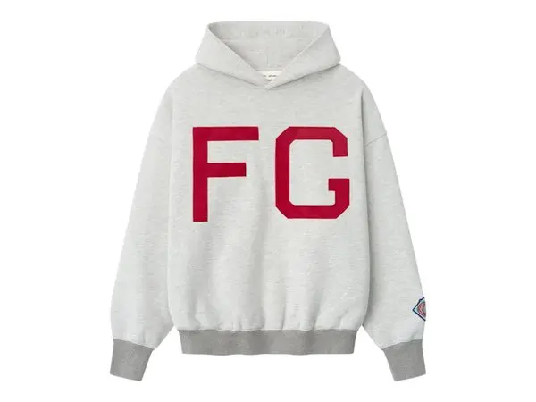 Fear Of God Essentials Jackie Robinson X Nlbm Sport Hoodie - Light Heather