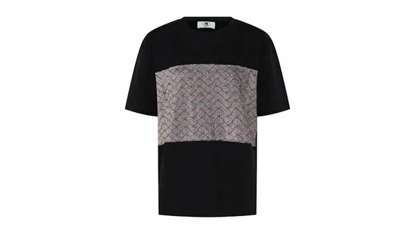 Missoni Lamé Diamond Panel T-shirt
