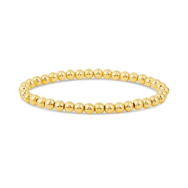 SHYMI 14k Yellow Filled Beaded Bracelet - Gold