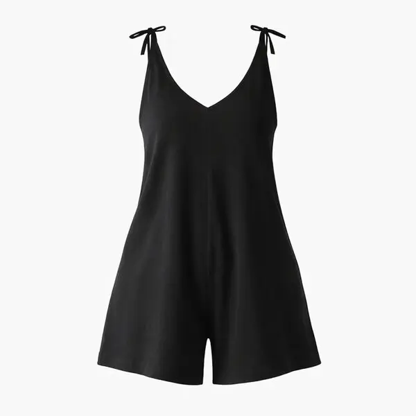 NOLA Ami Short Jumpsuit - Black